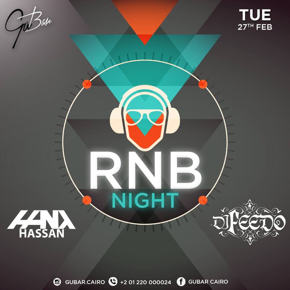 RNB Night Ft. DJ Hany Hassan @ Gu Bar – Cairo 360 Guide to Cairo, Egypt