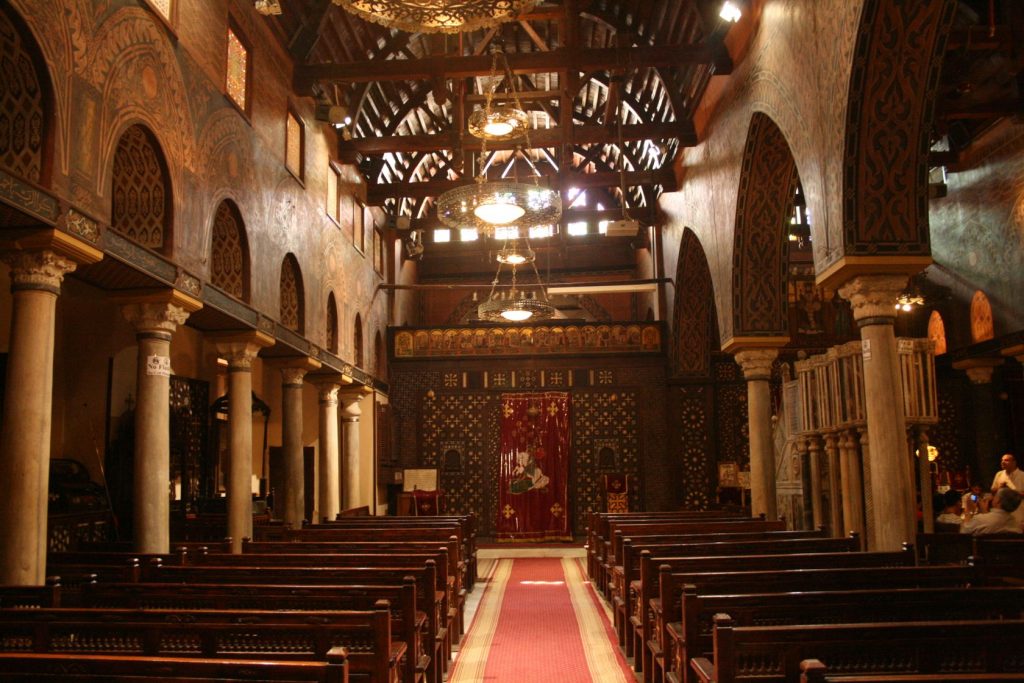 Security Perimeters Established Around Egyptian Churches for Palm ...