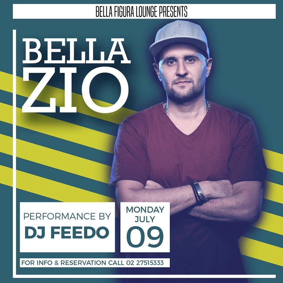 DJ Feedo @ Bella Figura – Cairo 360 Guide to Cairo, Egypt