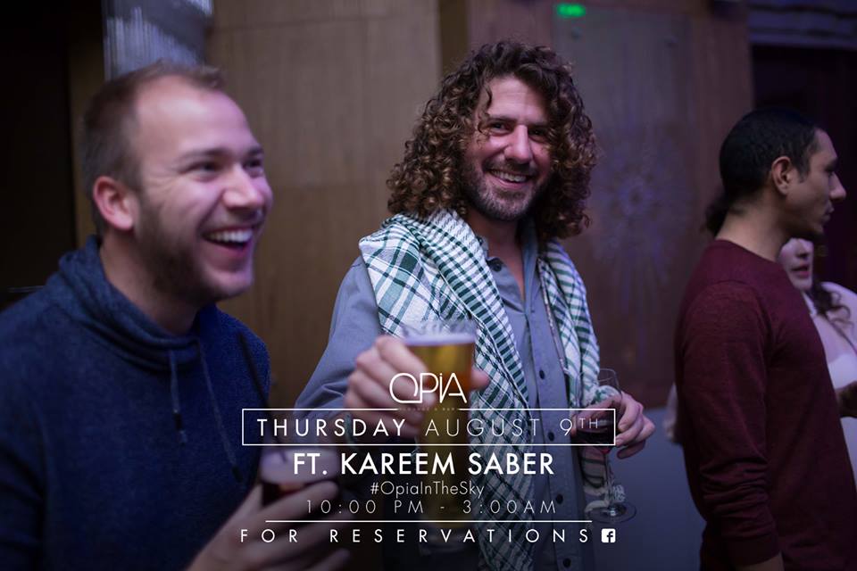Kareem Saber @ OPIA Cairo – Cairo 360 Guide to Cairo, Egypt