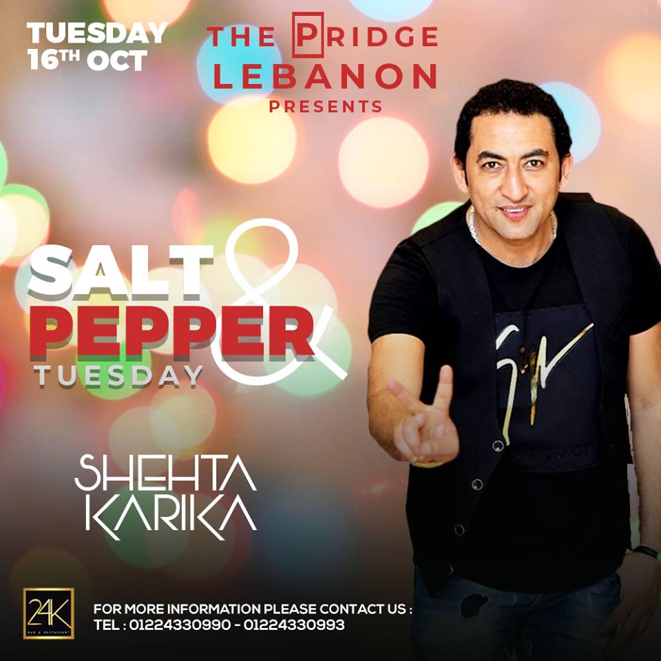 Salt & Pepper Night ft. Shehta Karika @ 24K – Cairo 360 Guide to Cairo ...