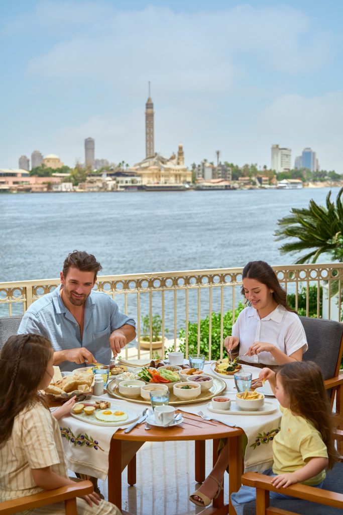 Breakfast with a View: Sakya Terrace at Hilton Cairo Grand Nile ...